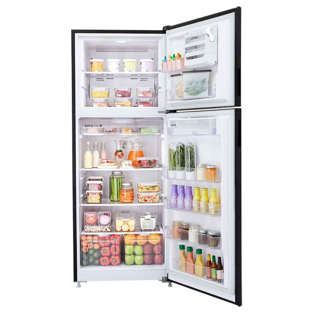 Nevera Haceb no frost 448L manija integrada Negro cósmico inverter - Haceb